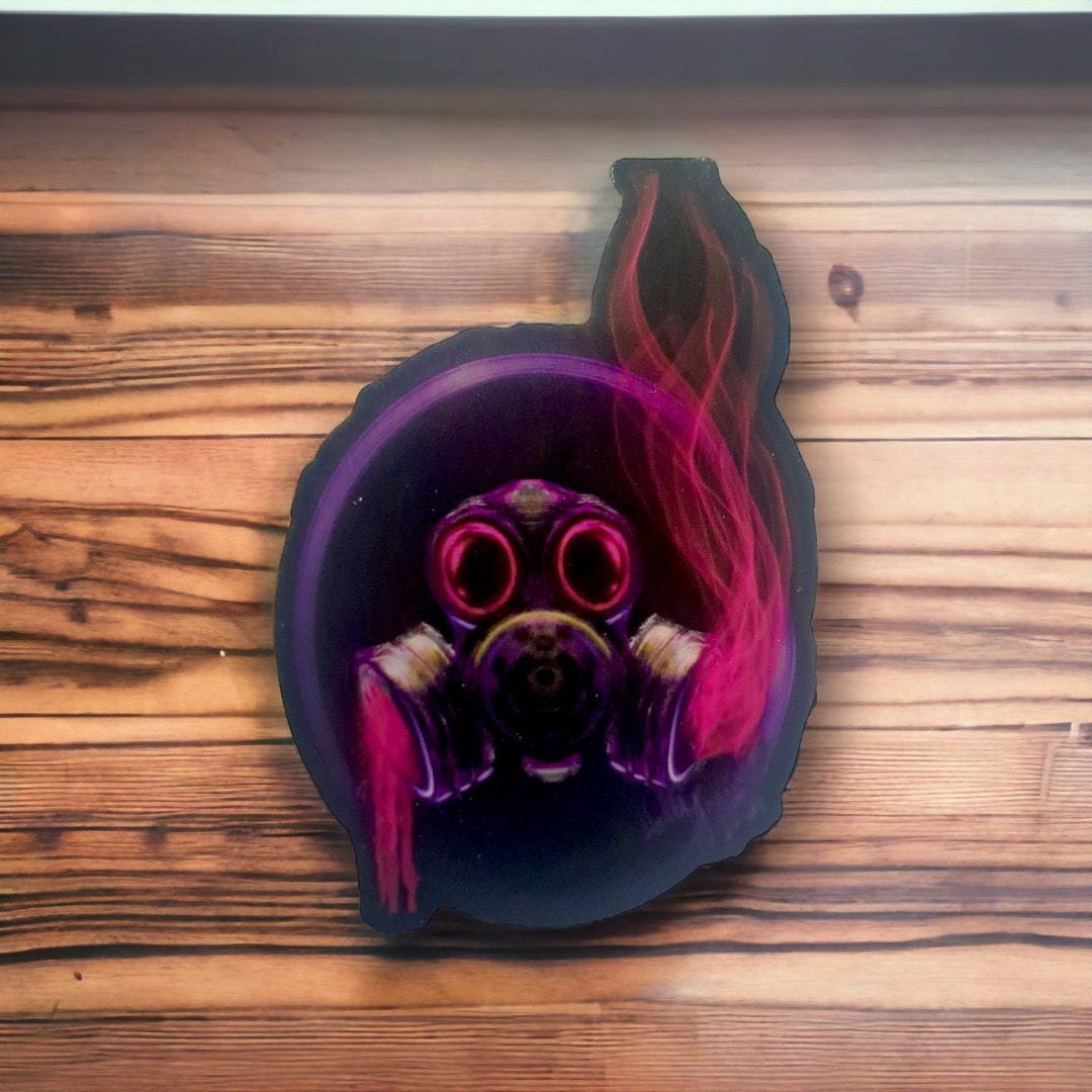 Radioactive sticker - Etsy