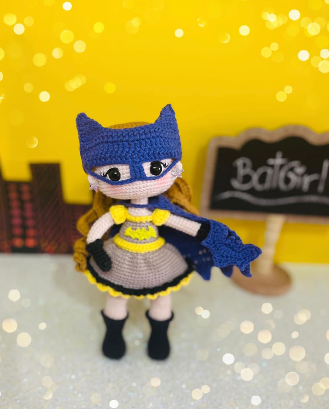 BATGIRL / Pattern Doll Crochet Amigurumi ENGLISH / PDF / Chibi - Etsy
