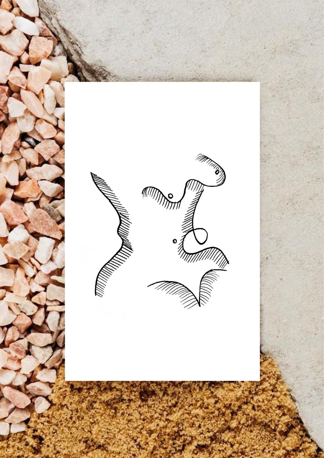 Abstract Female Form : Digital Art Print - Etsy