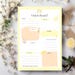Sunny Yellow Vision Board : Digital Design - Etsy