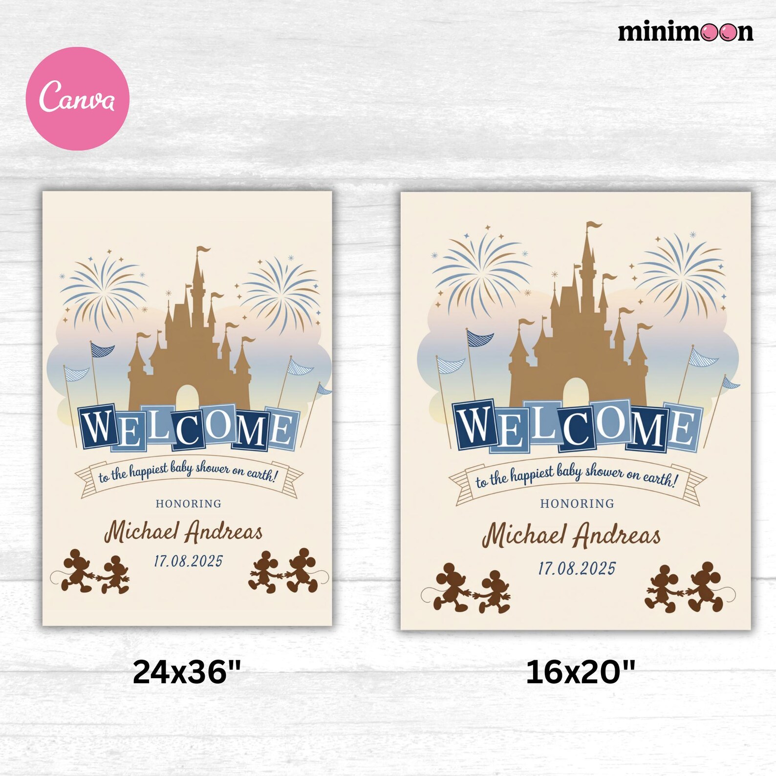 Happiest Baby Shower Welcome Sign, Babyland Theme (instant Download) - Etsy