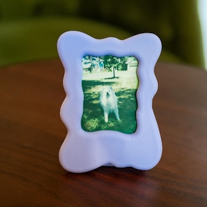 Instax Photo Frame - Wavy Bubble Art Deco Picture Stands Instax ...