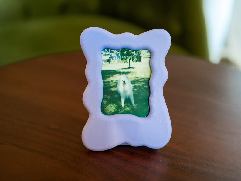Instax Photo Frame - Wavy Bubble Art Deco Picture Stands Instax ...