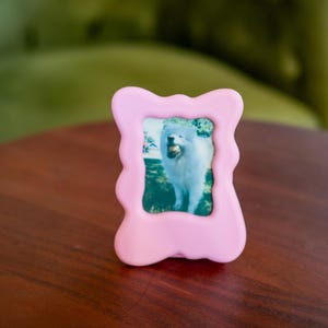 Instax Photo Frame - Wavy Bubble Art Deco Picture Stands Instax ...
