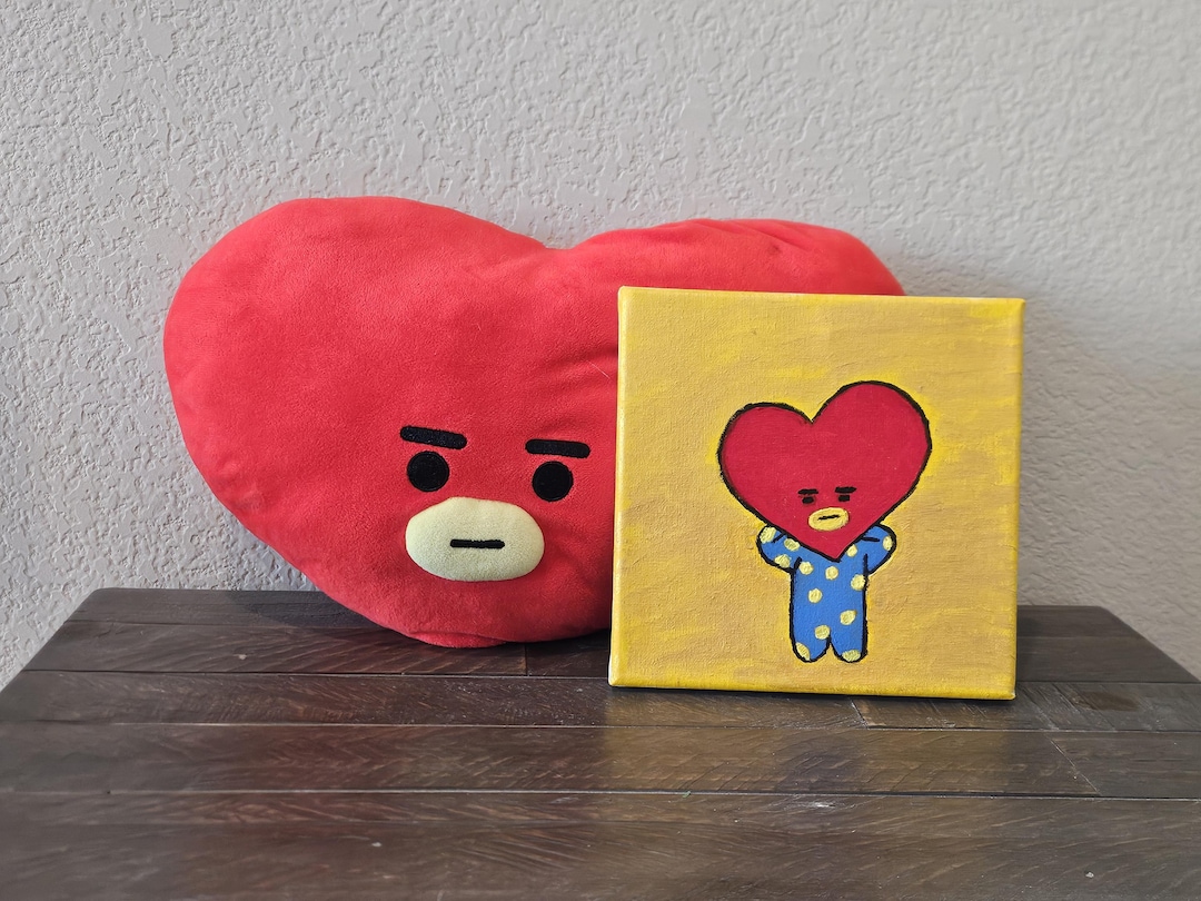 BTS V "tata" BT21 Acrylic Painting - Etsy