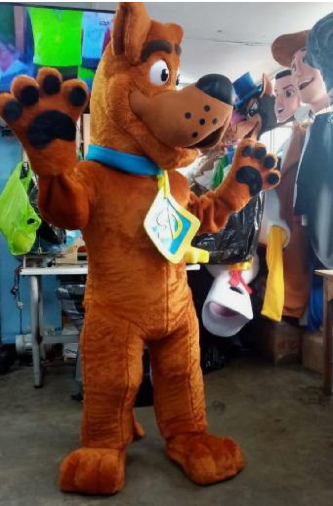 Mystery Pup Animal Mascot Costume Mascots Party Event Halloween Events ...