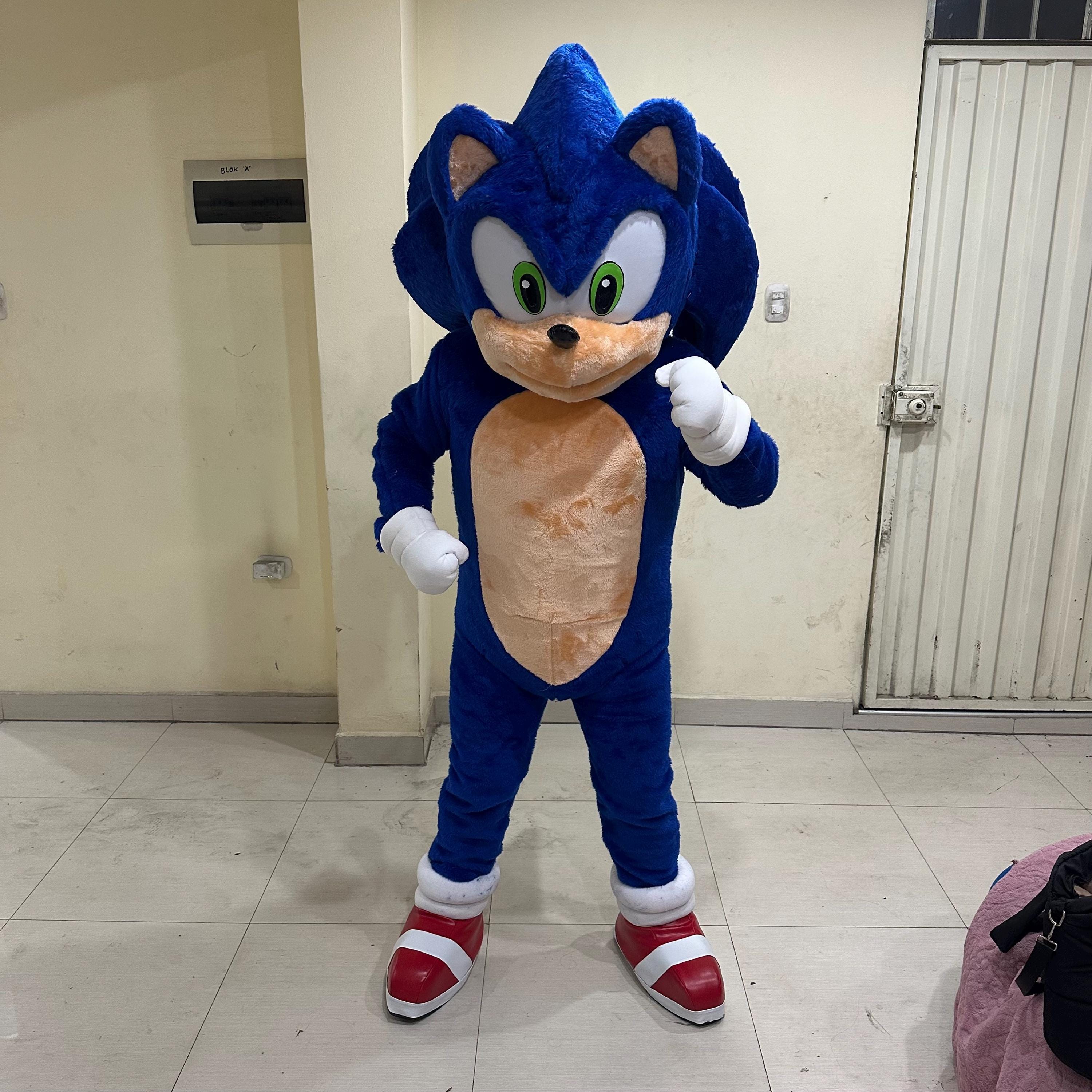 Blue Hedgehog Animal Mascot Costume Mascots Party Event Halloween ...