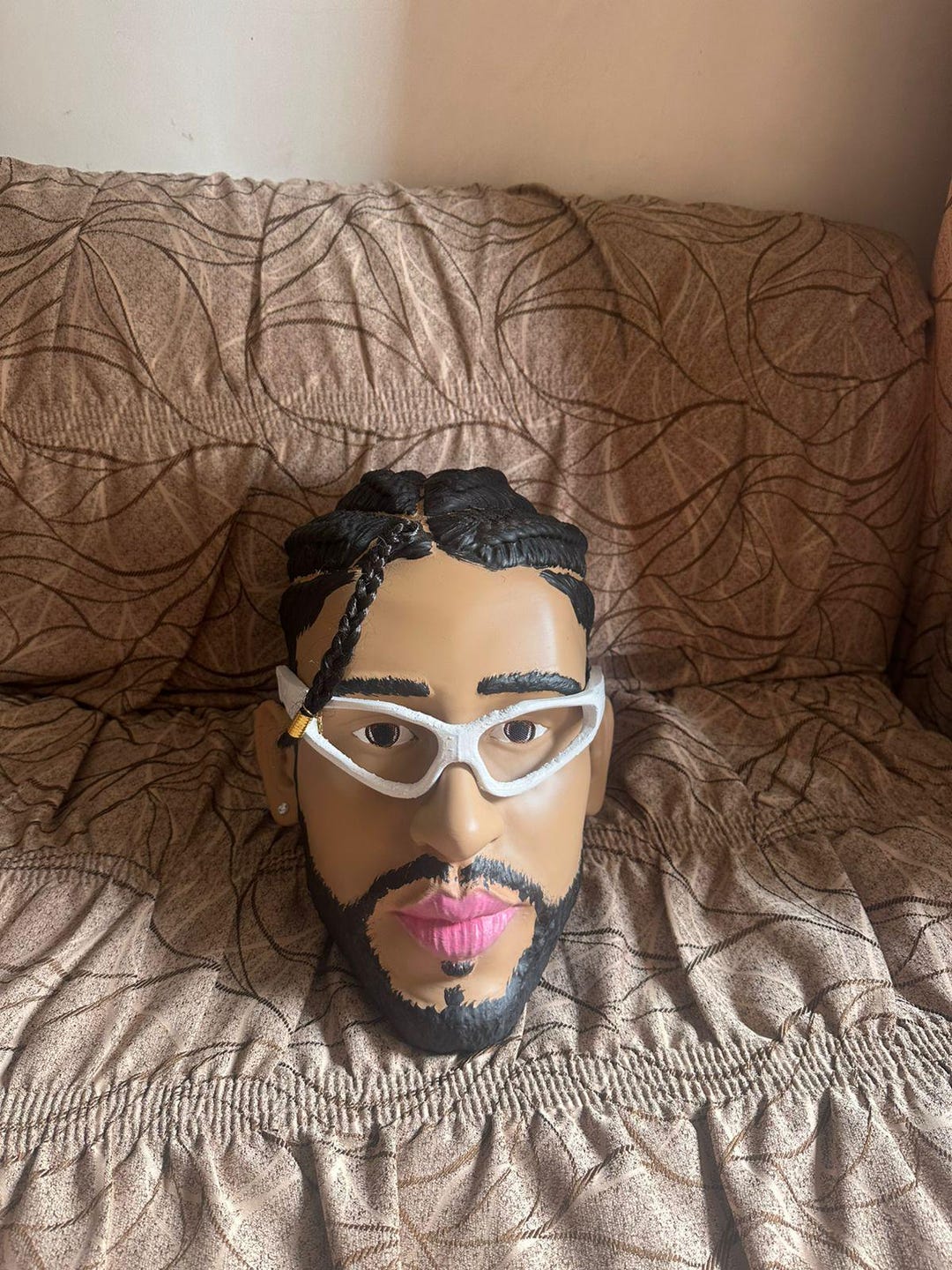 Bad Bunny Head Costume Mascot Party Event Halloween Events Parties ...