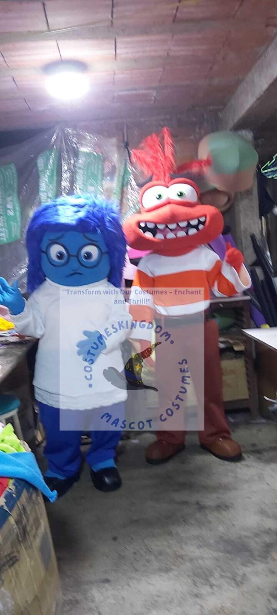 Blue Monster Animal Costume Mascot Party Event Halloween Events Parties ...