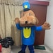 Dog Man Mascot Costume Blue Dog Character Mascot Costume Botarga Event ...