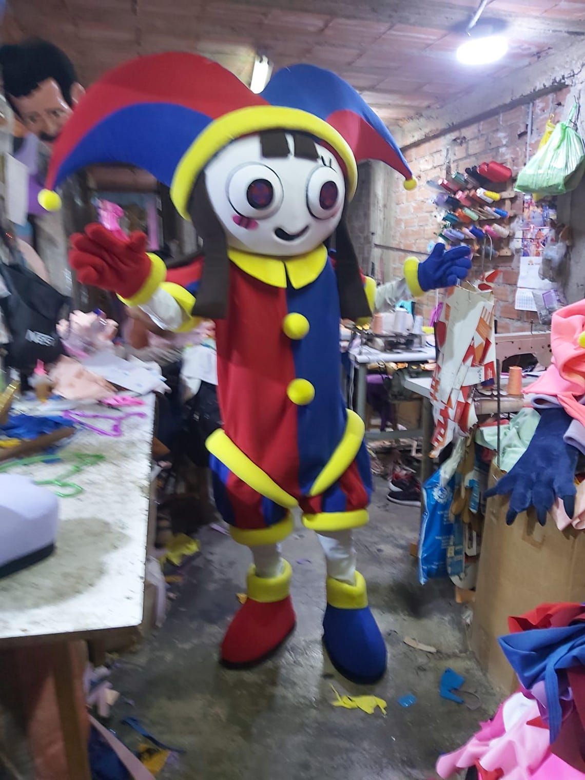 Jolly Jester Mascot Costumes, Mascots Party Event Halloween Events ...