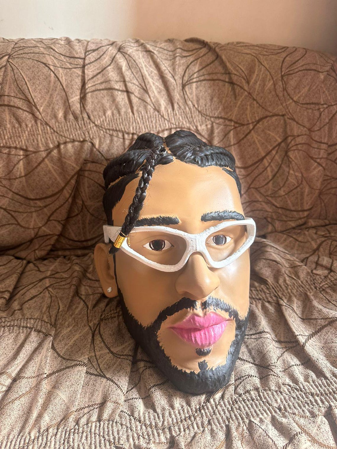 Bad Bunny Head Costume Mascot Party Event Halloween Events Parties ...