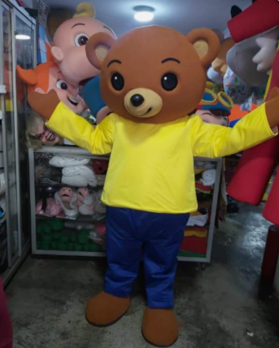 Baby Bear Love Animal Mascot Costumes, Mascots Party Event Halloween ...