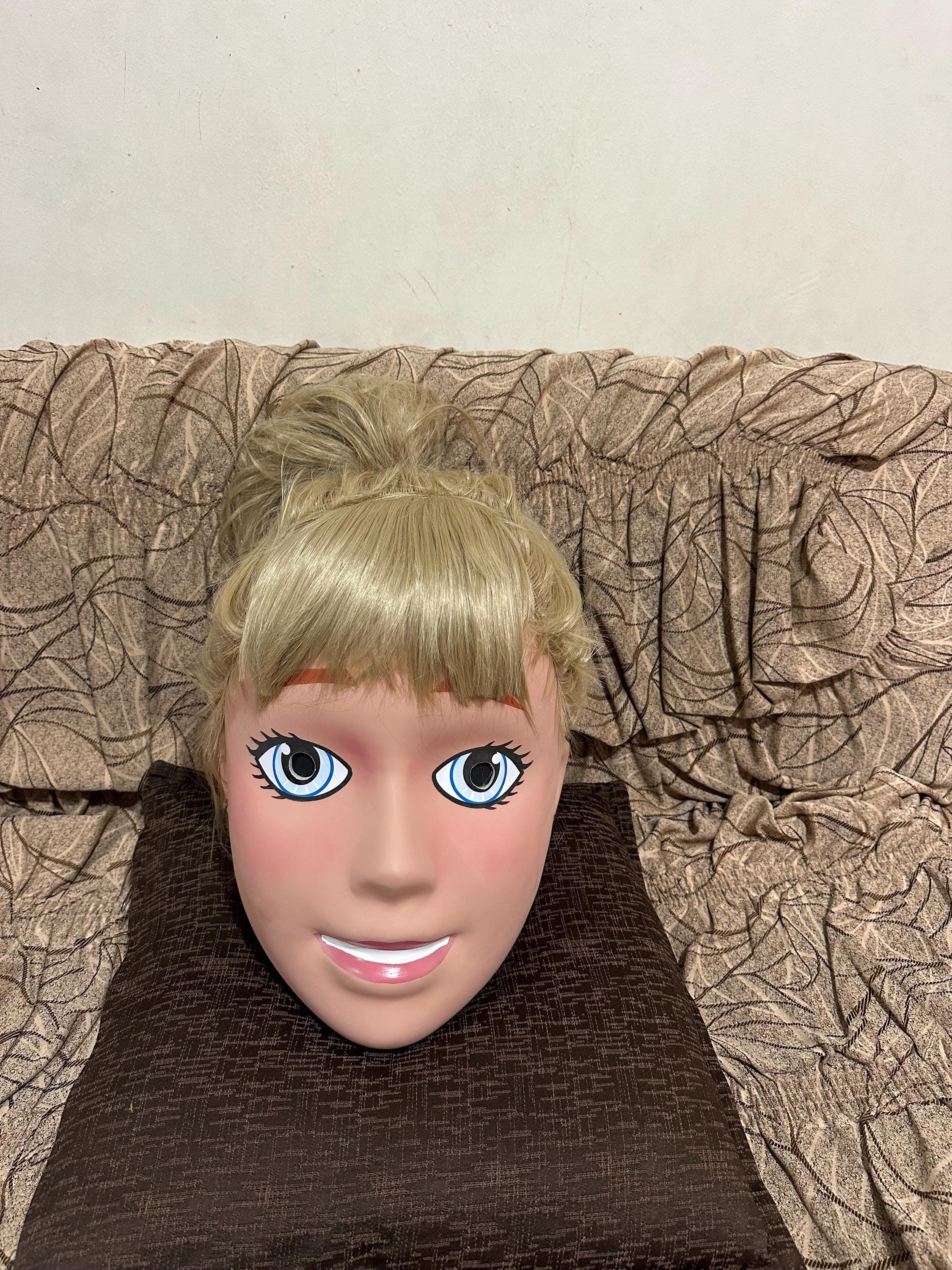Barbie Fiberglass Head Costume Mascot Party Event Halloween Events ...