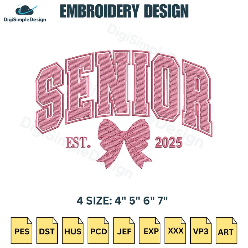 Coquette 2025 Embroidery - Etsy