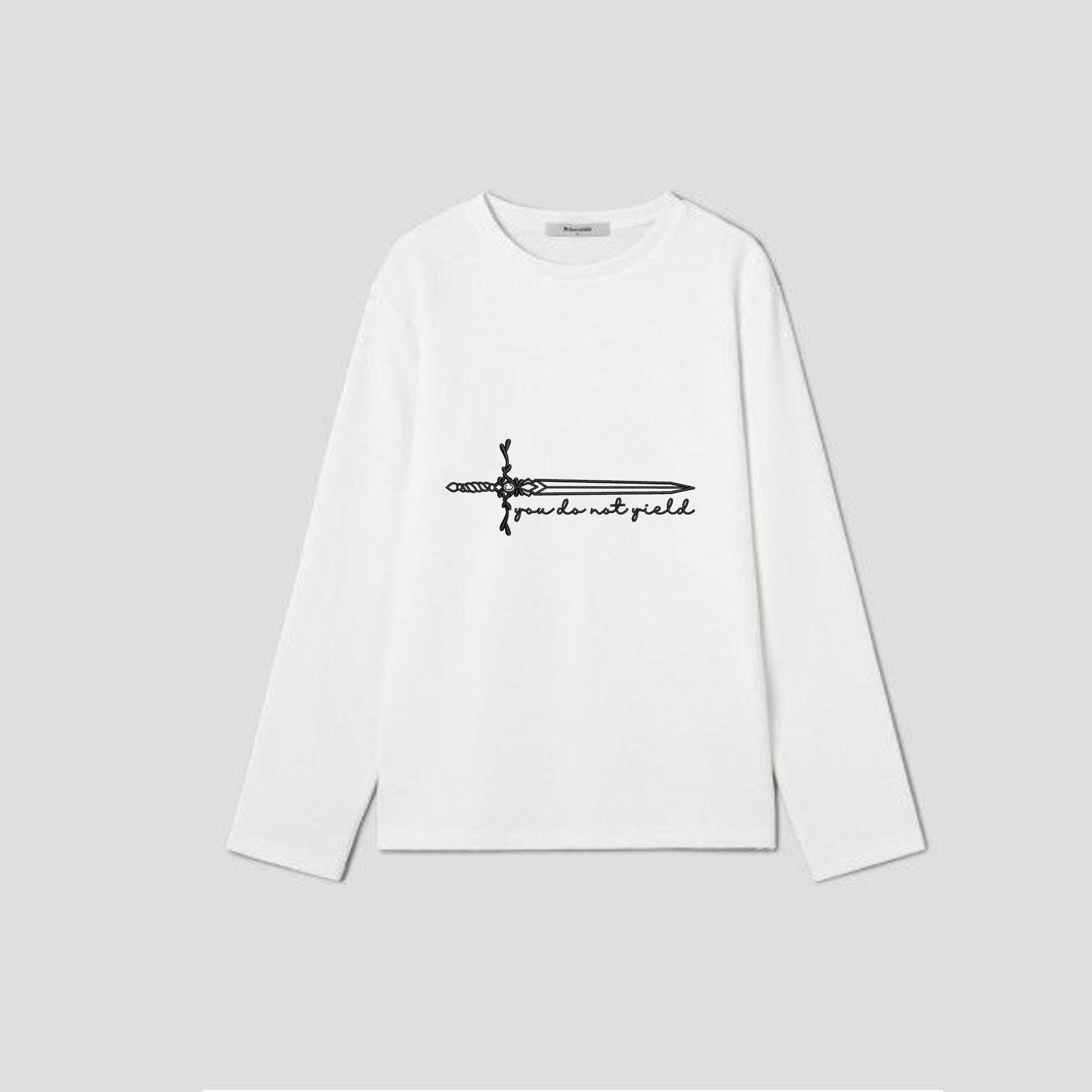You Do Not Yield Sword Embroidery Design: Bookish Fantasy Pattern (3 ...