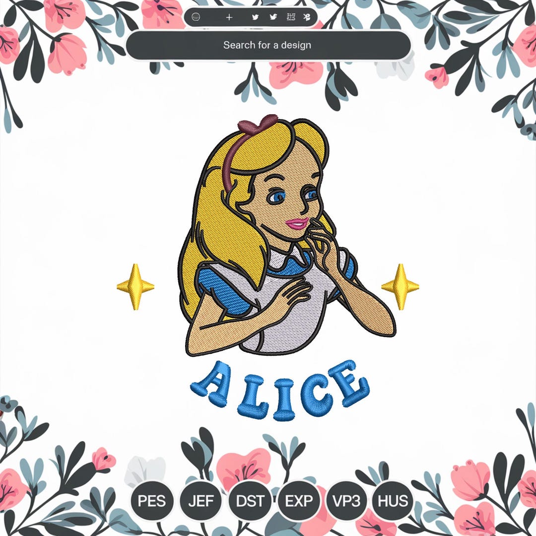 Little Girl Embroidery Designs, Cute Girl Machine Digital Embroidery ...