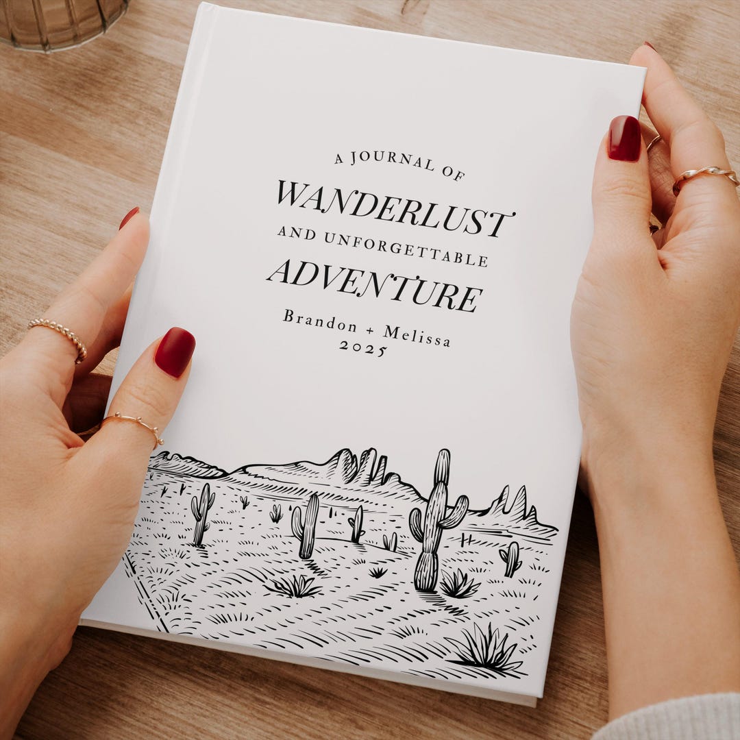 Personalized Adventure Journal for Couples, Custom National Parks ...