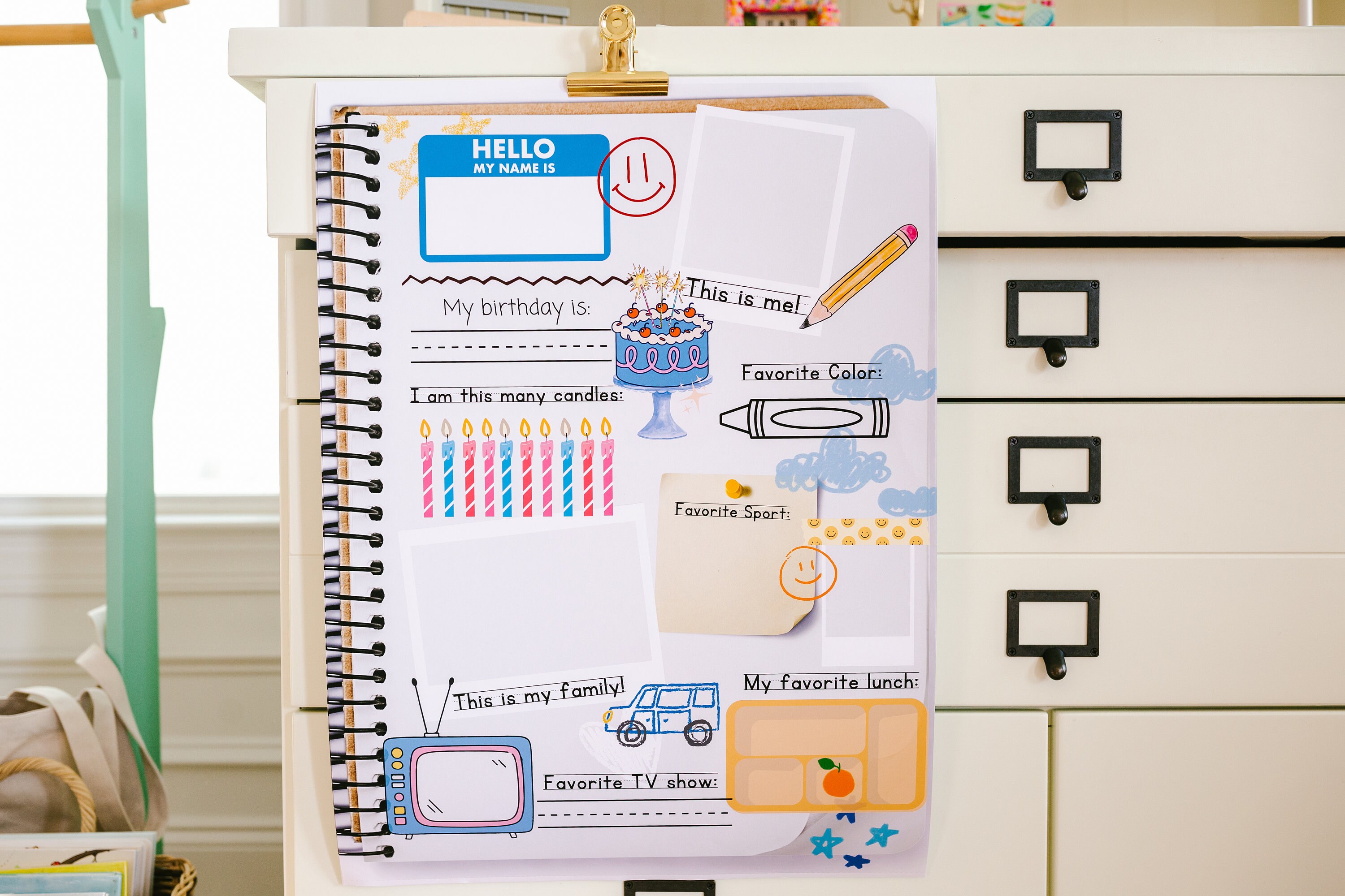 About Me Printable Poster Boy Version, Back to School, Get to Know Me ...