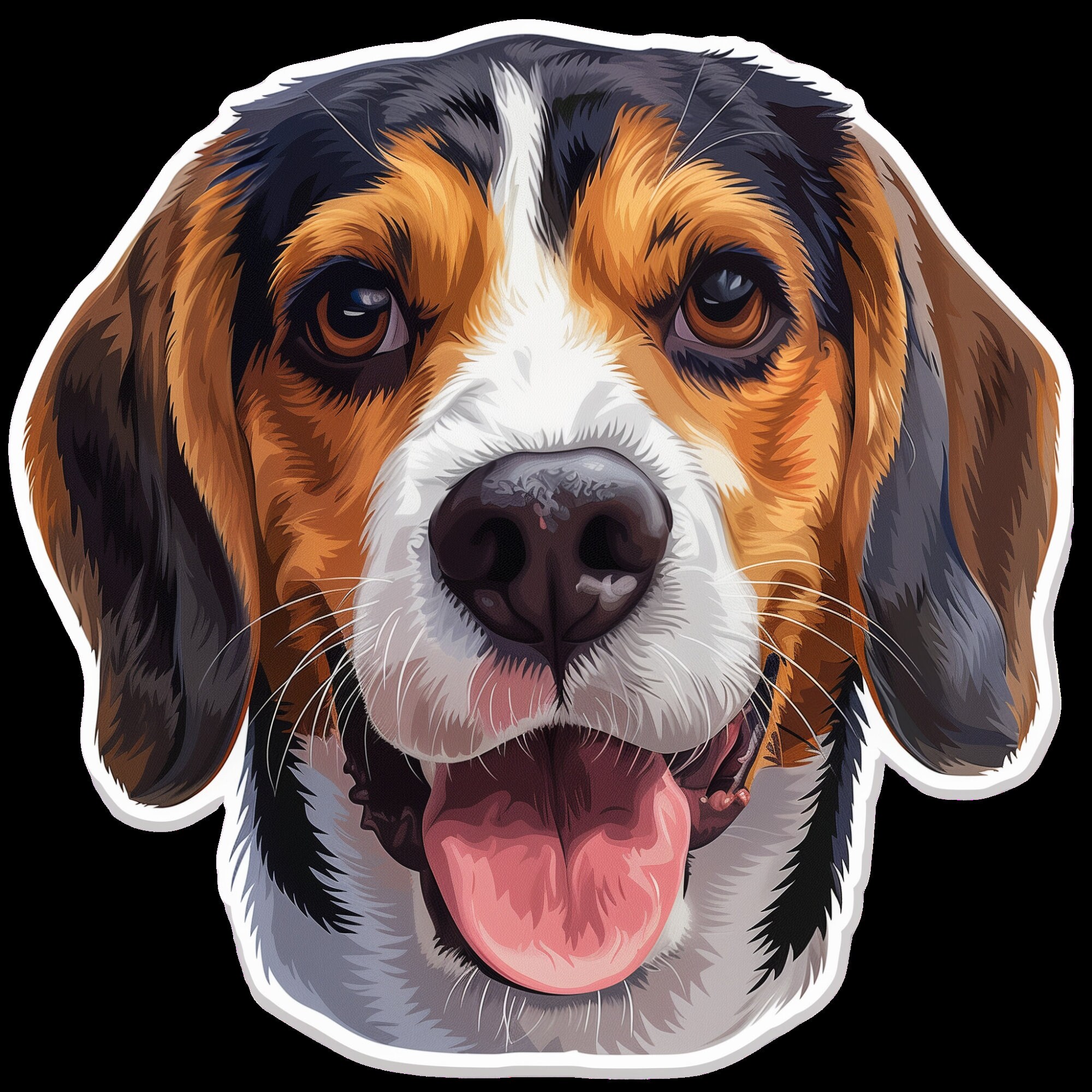 Smile Dogs Face High-quality PNG File 2000x2000 Pixels - Etsy