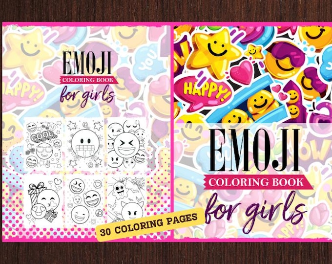 Printable Emoji Colouring Sheets for World Emoji Day - Instant Download ...