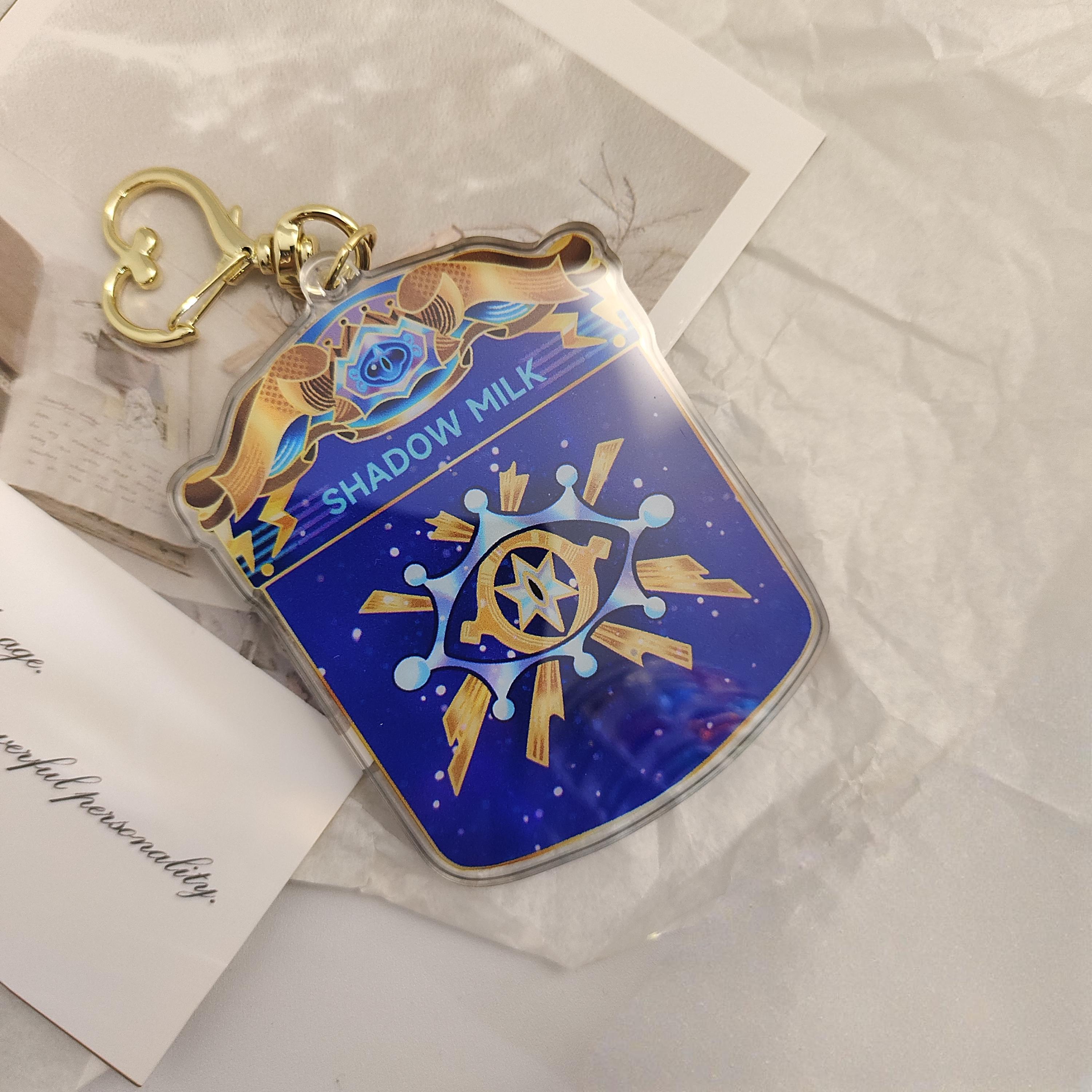 Cookie Run Kingdom Pure Vanilla Cookie Shaker Keychain, Cookie Run ...