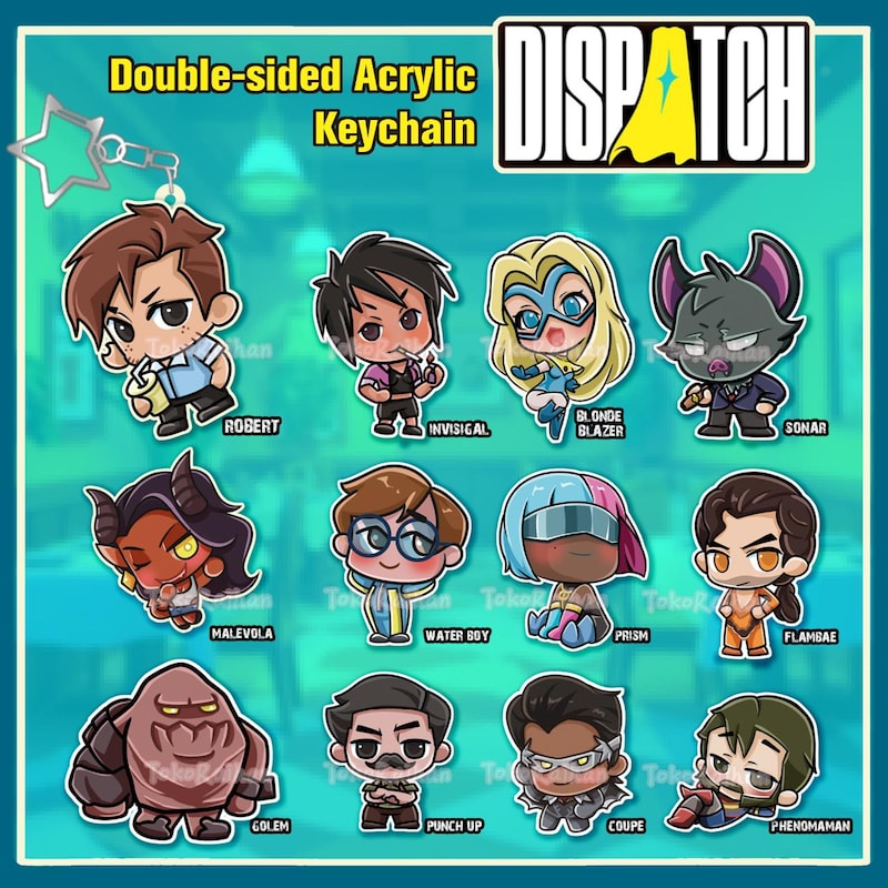 Dispatch Game Merch - Etsy UK