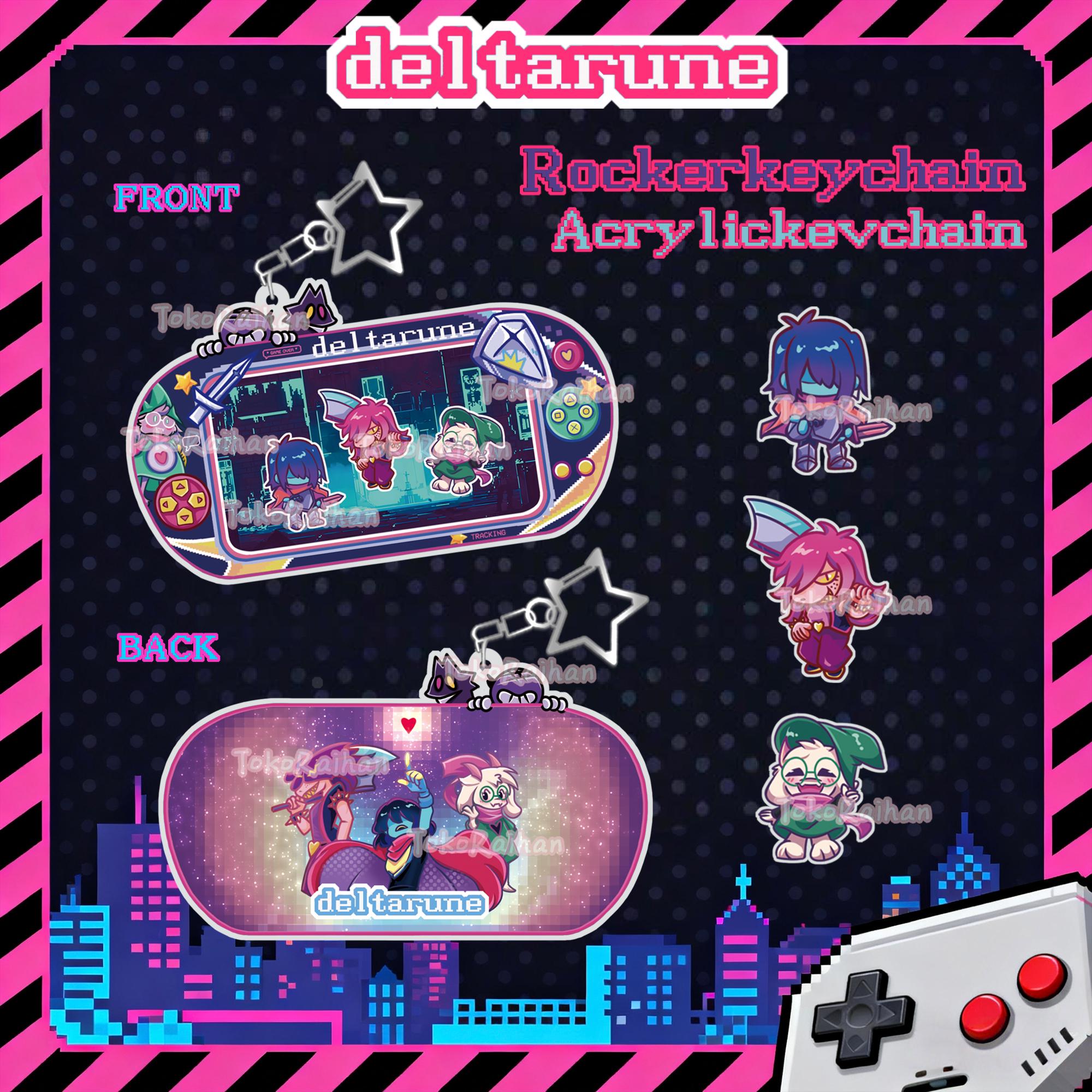 PREORDER Deltarune Shaker Keychain Charm - Etsy