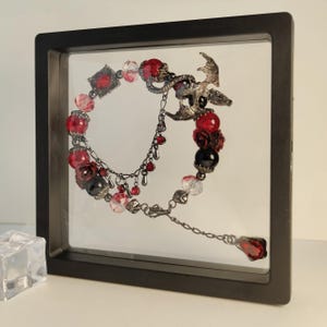 Dragon Sylus Bracelet, Love and Deepspace Bracelet, Crackled Glass ...