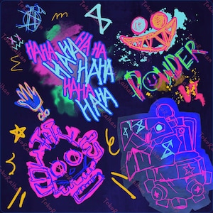 Arcane Graffiti PNG File, Jinx Graffiti PNG - Etsy UK