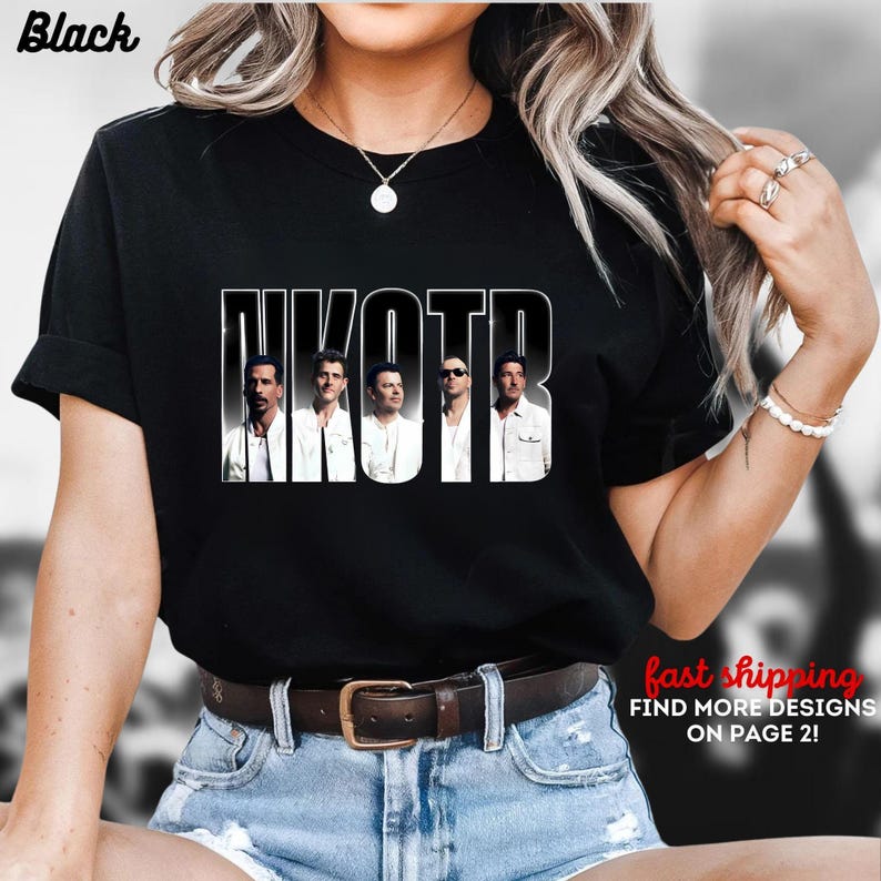 NKOTB the Right Stuff Tour 2026 T-shirt, New Kids on the Block Shirt ...