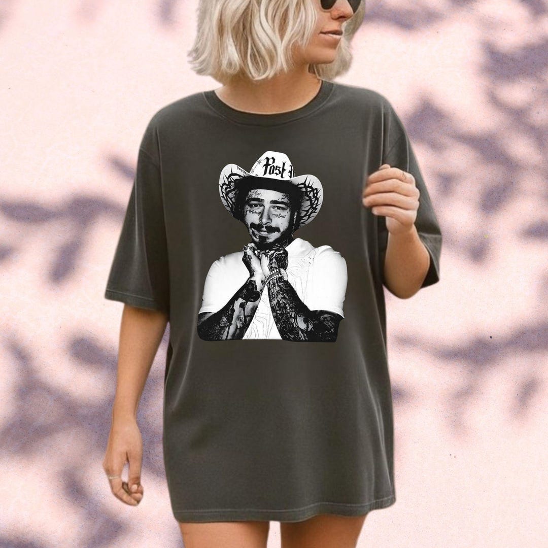 Comfort Colors Vintage Post Malone Shirt, Malone Rap Music Shirt, F1 ...