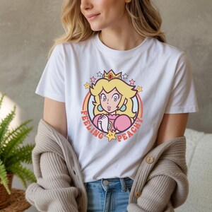 Princess Peach Mario Sweatshirt, It’s Peach Time Hoodie, Super Mario ...