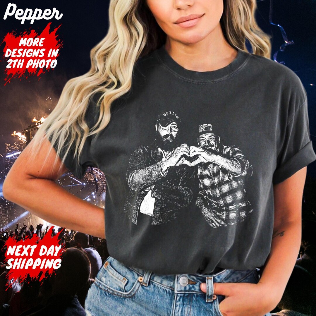 Comfort Colors Post Malone Shirt, Malone Rap Music T-shirt, Posty T ...