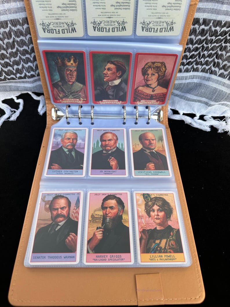 Red Dead Redemption 2 Collectible Card Book,cigarette Card,game ...