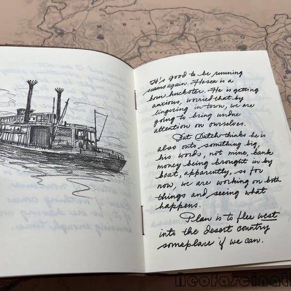 Arthur Morgan Journal - Etsy