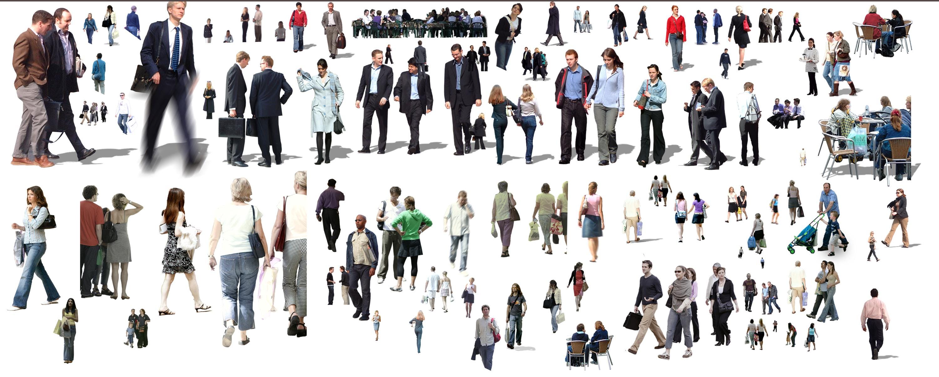 High Quality Character PSD Material, Advertising and Marketing ...