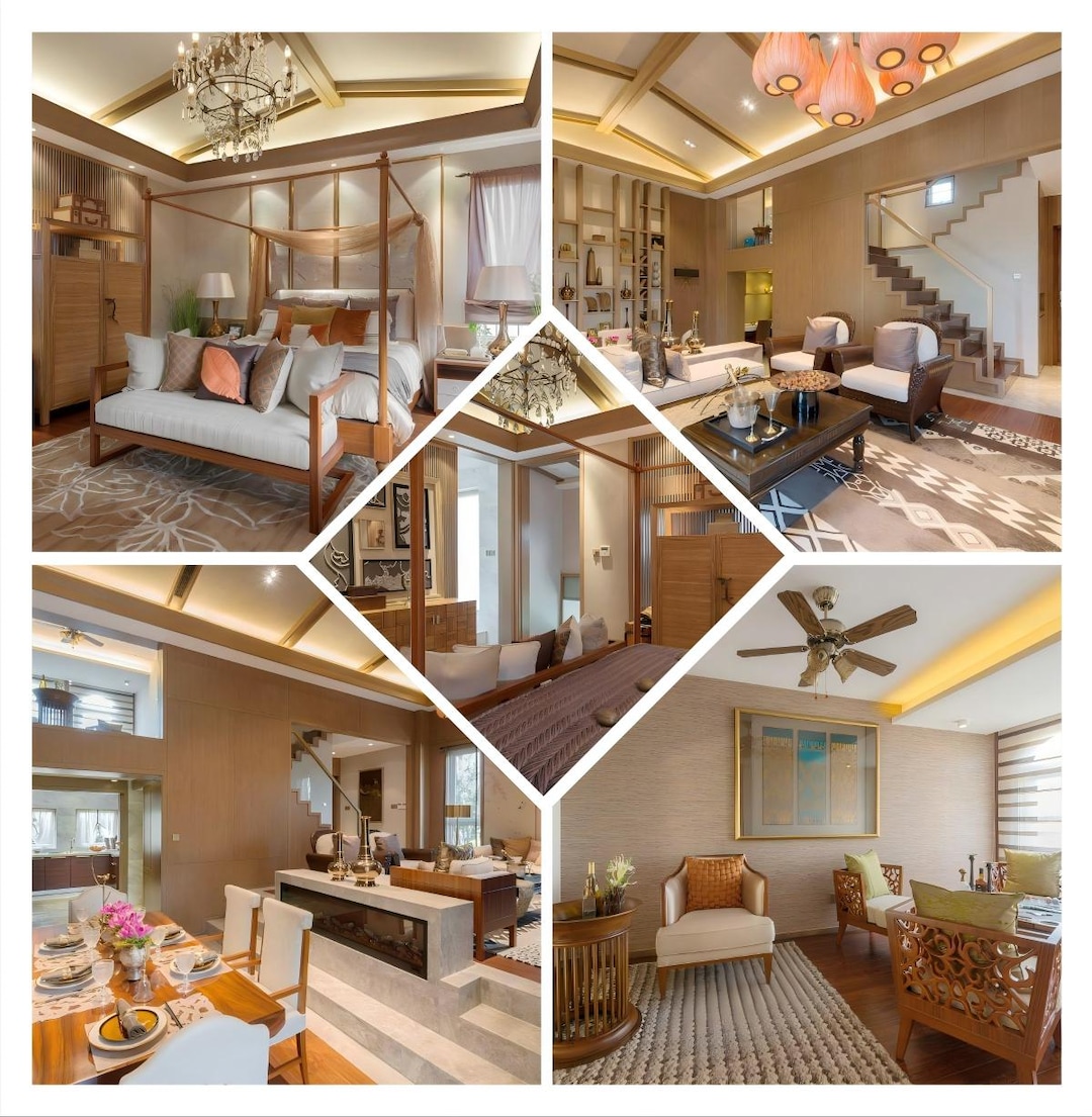 61 Sets of Southeast Asian Style Interior Decoration HD, Interior ...