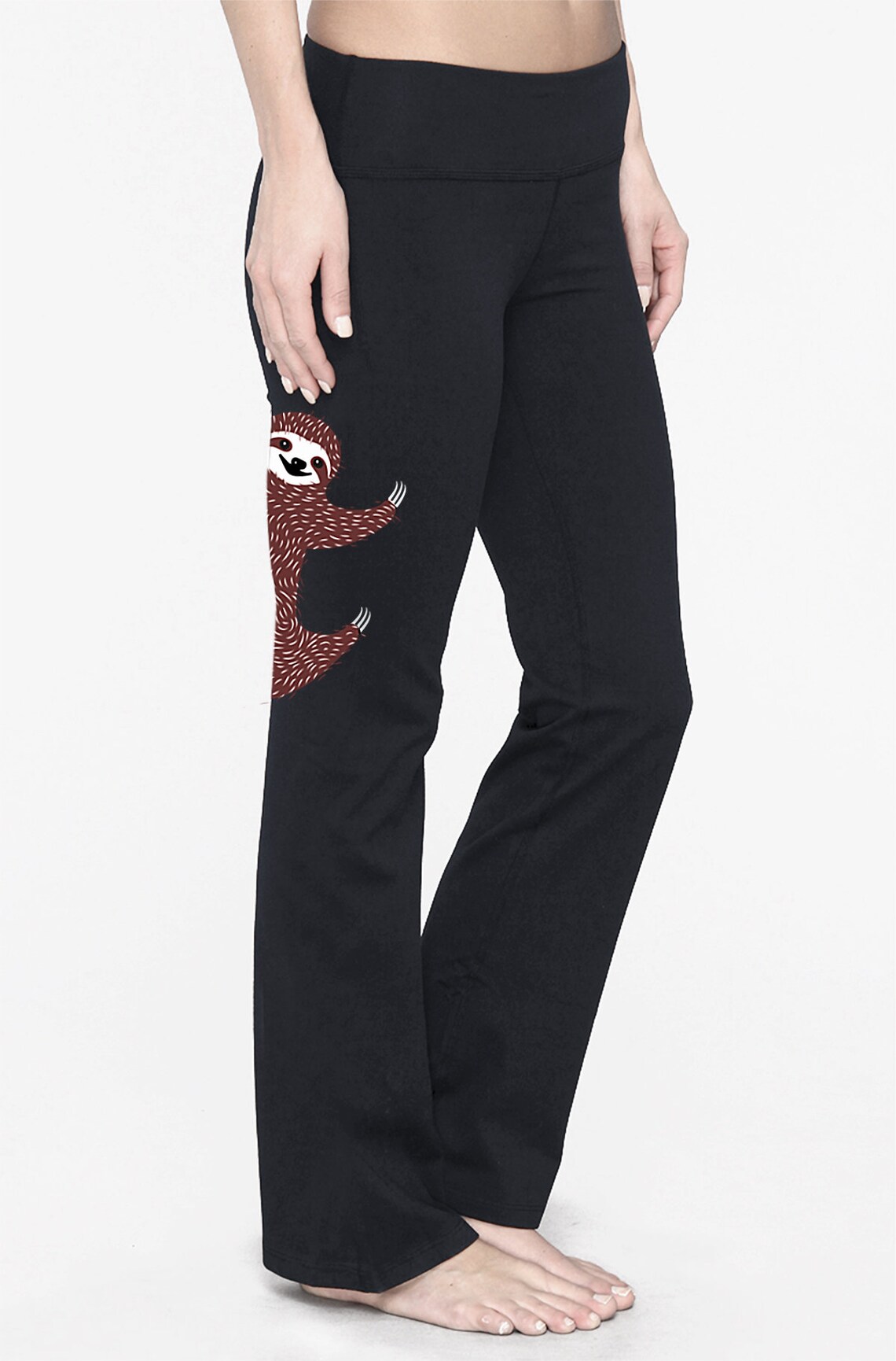 Sloth Yoga Pants Sloth Pants Dance Lounge Workout Pants - Etsy