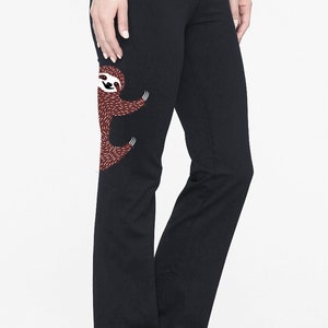 Sloth Yoga Pants Sloth Pants Dance Lounge Workout Pants - Etsy