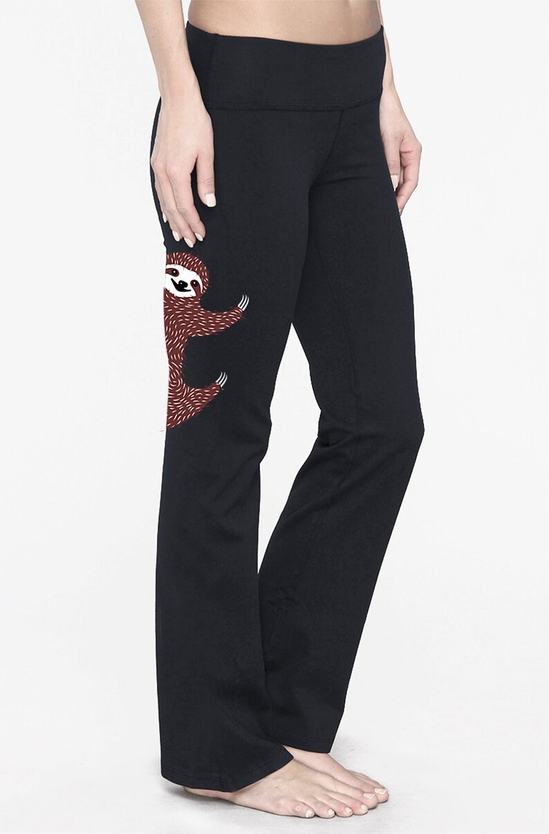 Sloth Yoga Pants Sloth Pants Dance Lounge Workout Pants - Etsy