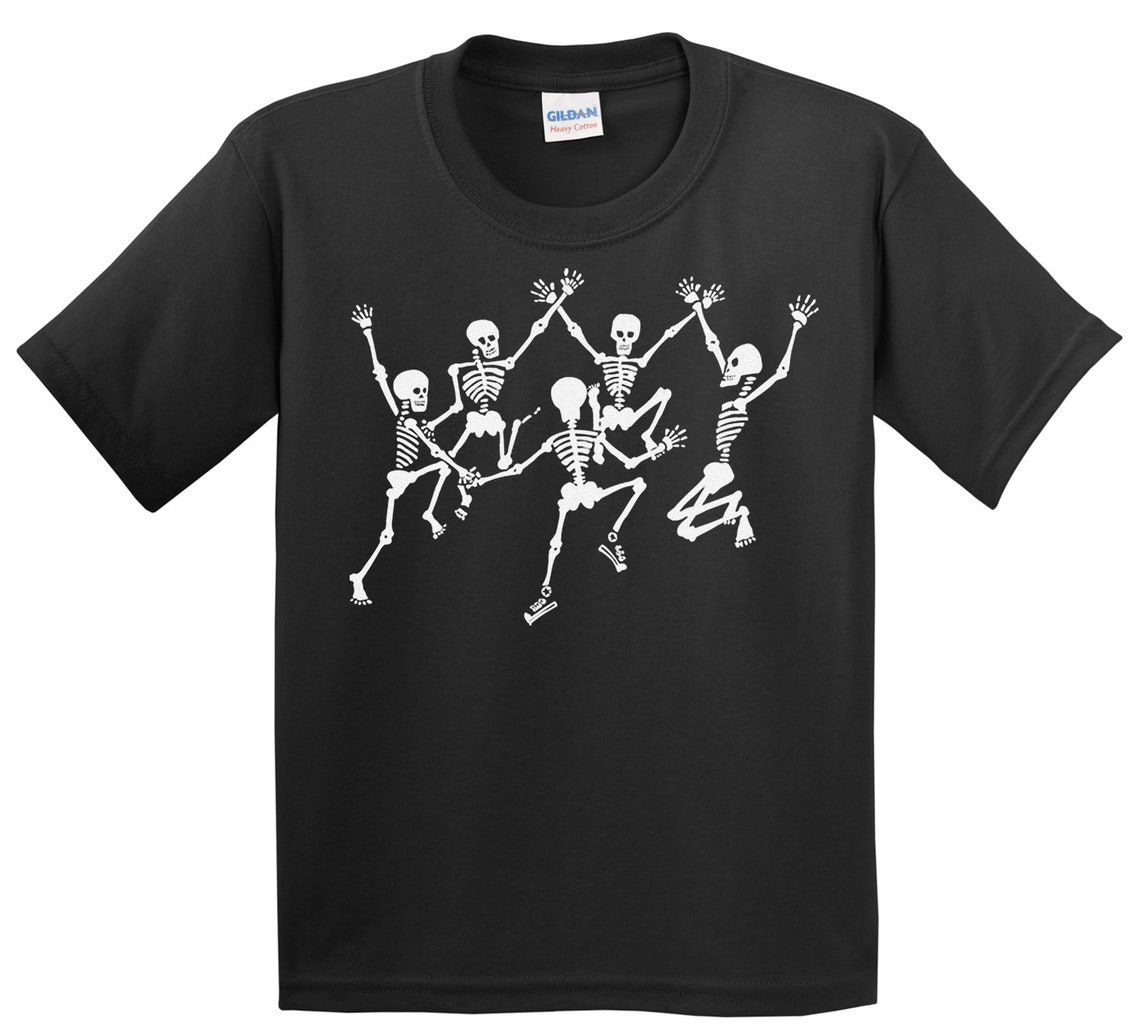 Kid's Dancing Skeletons T-shirt Little Deadhead t-shirt | Etsy