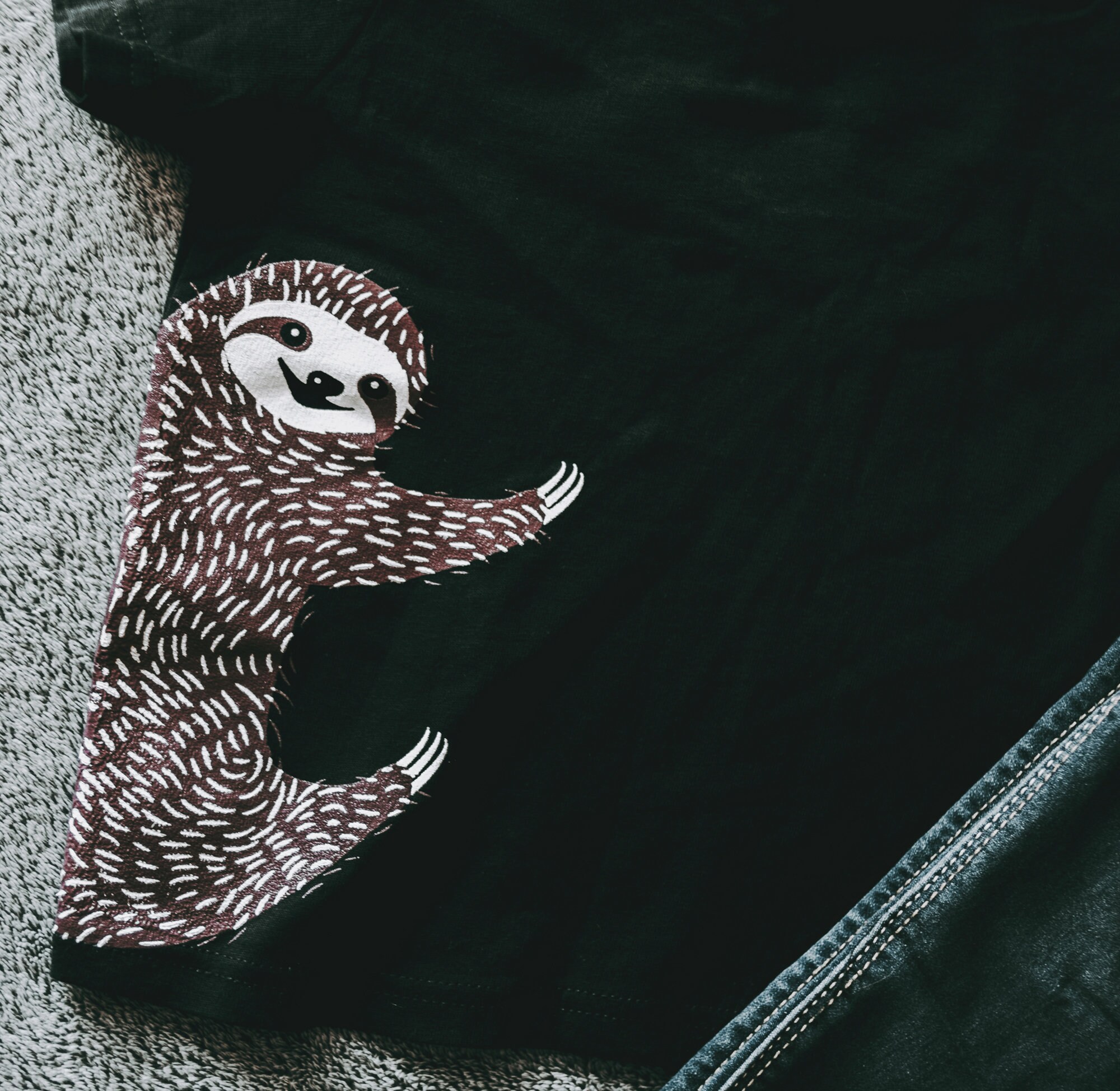 Kids Sloth T-shirt Toddler Sloth Shirt Sloth Spirit Animal - Etsy