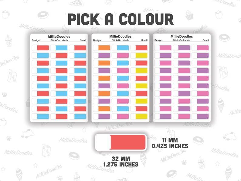 Stick-on Name Tag Labels Personalised School Kids Labels Waterproof ...