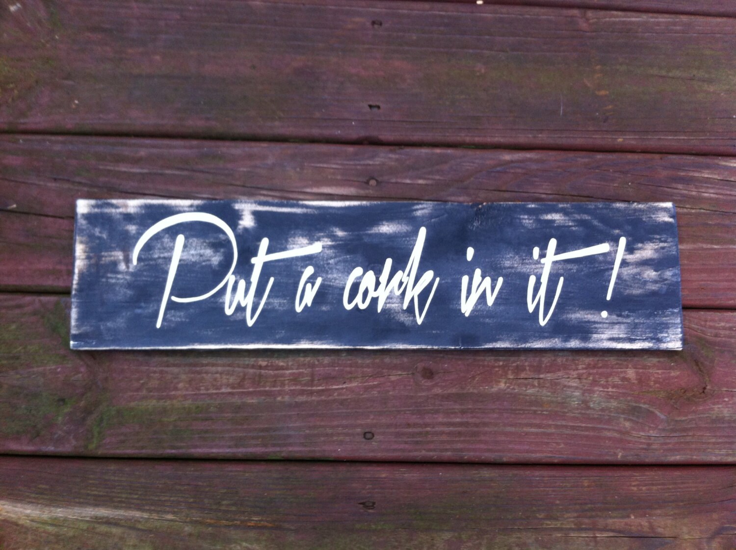 Rustic Reclaimed Sign Bible Verse Saying MADE TO ORDER Hand Painted ...