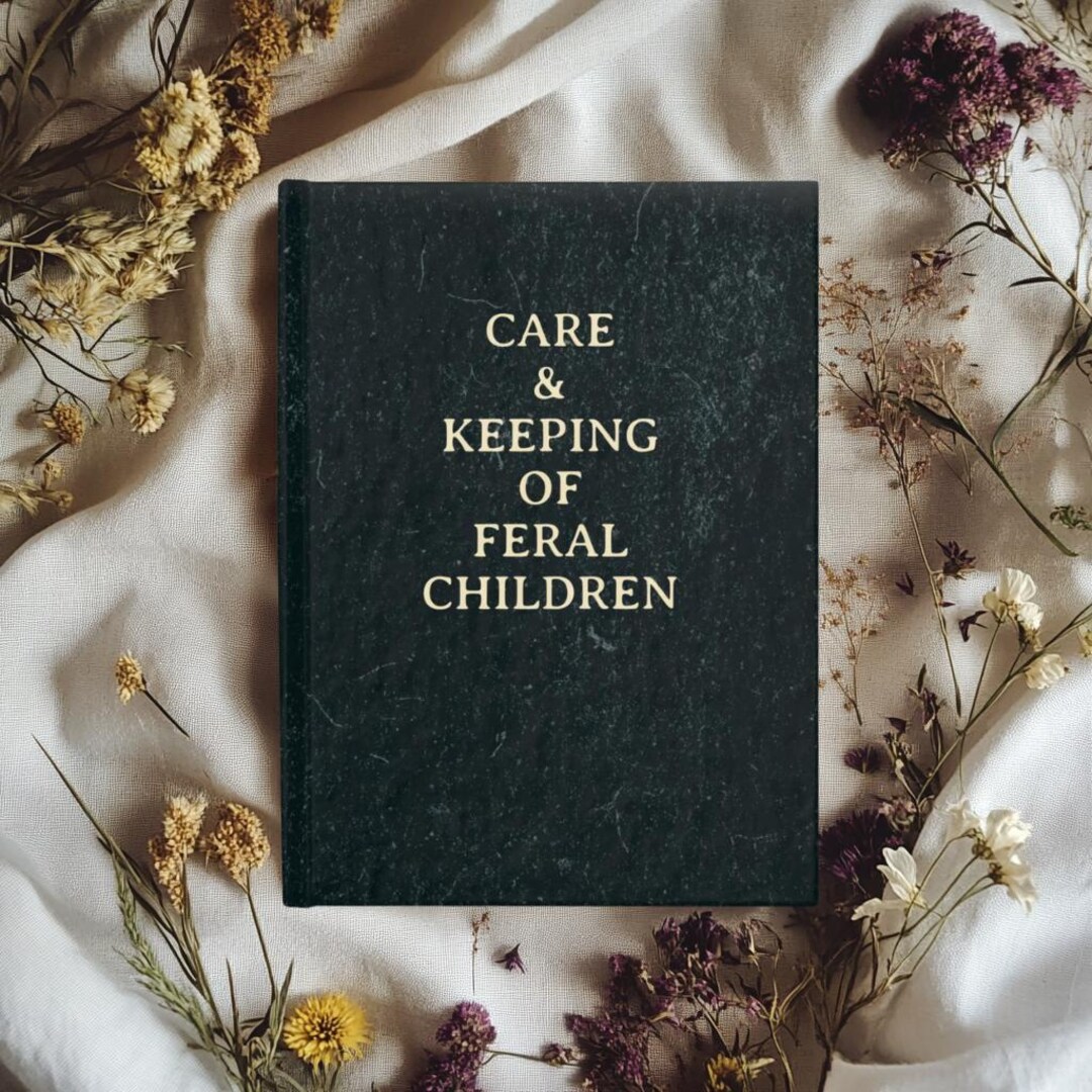 Feral Children Junk Journal, Teacher Writing Notebook, Book Lover Gift ...