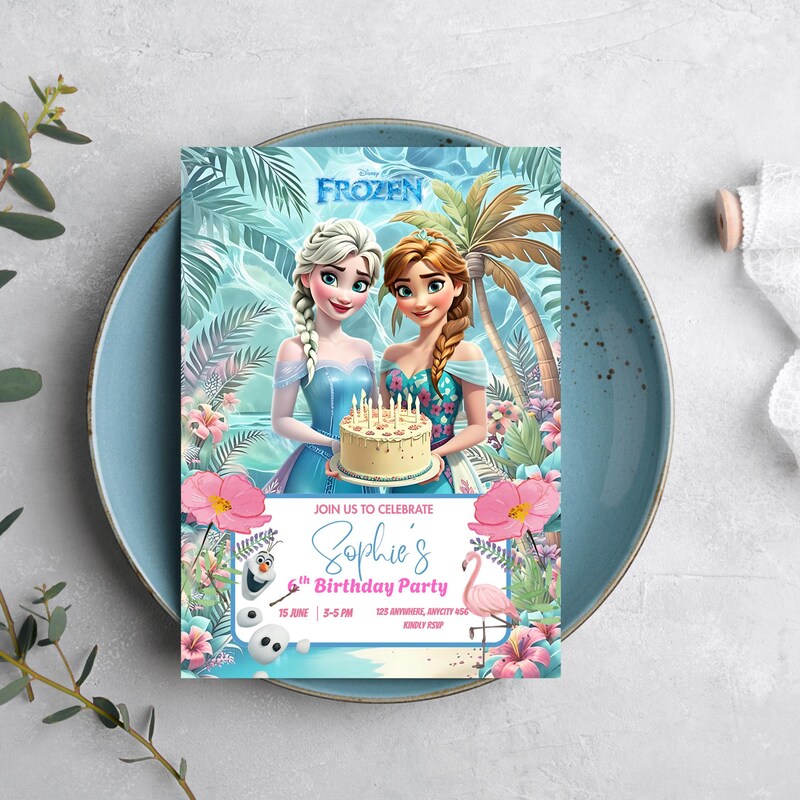 Frozen Pool Party - Etsy