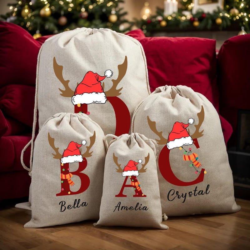 Personalized Santa Sack - Etsy