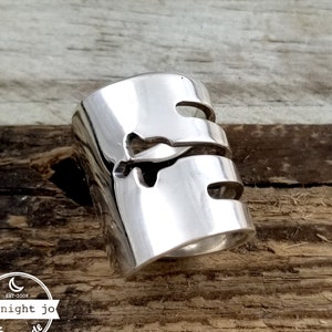 Sterling Silver Fork Ring Silverware Ring Ornate Fork Ring - Etsy
