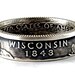 90% Silver Wisconsin Coin Ring - State Quarter Rings - Silver Coin ...